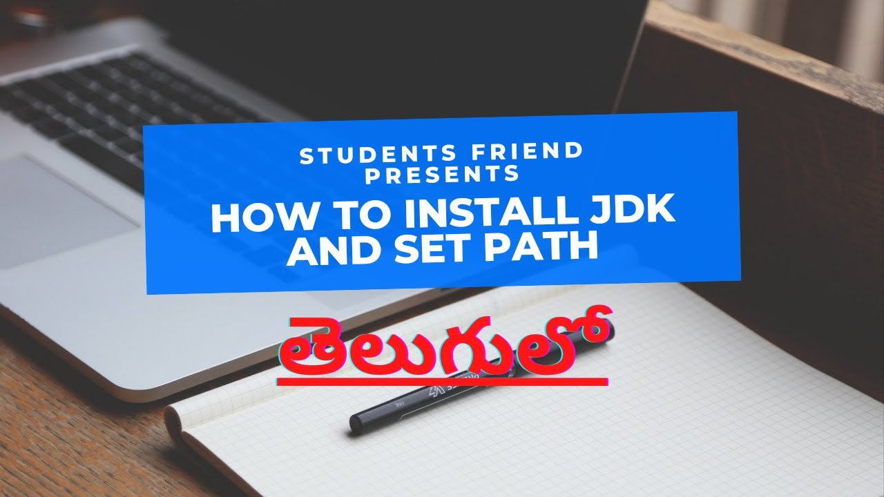 jdk installation and path setting in Telugu - YouTube