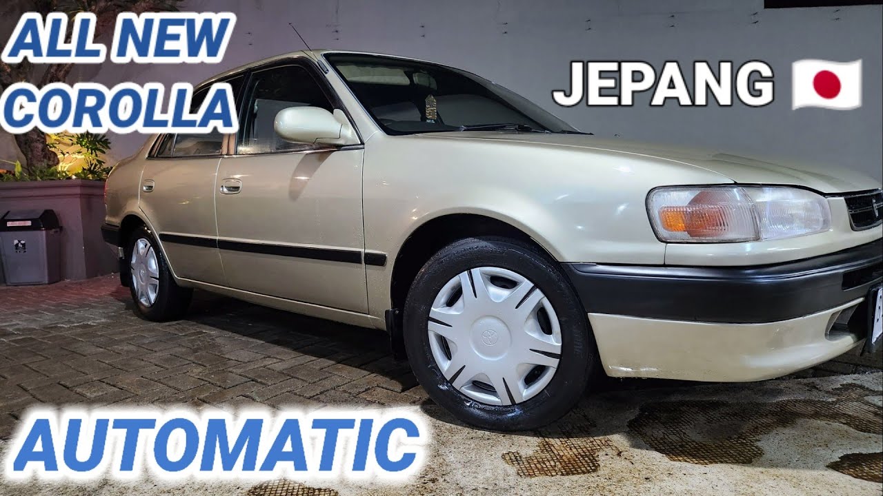 All New Corolla Matic 1996 Original #allnewcorolla #corollaallnew - YouTube