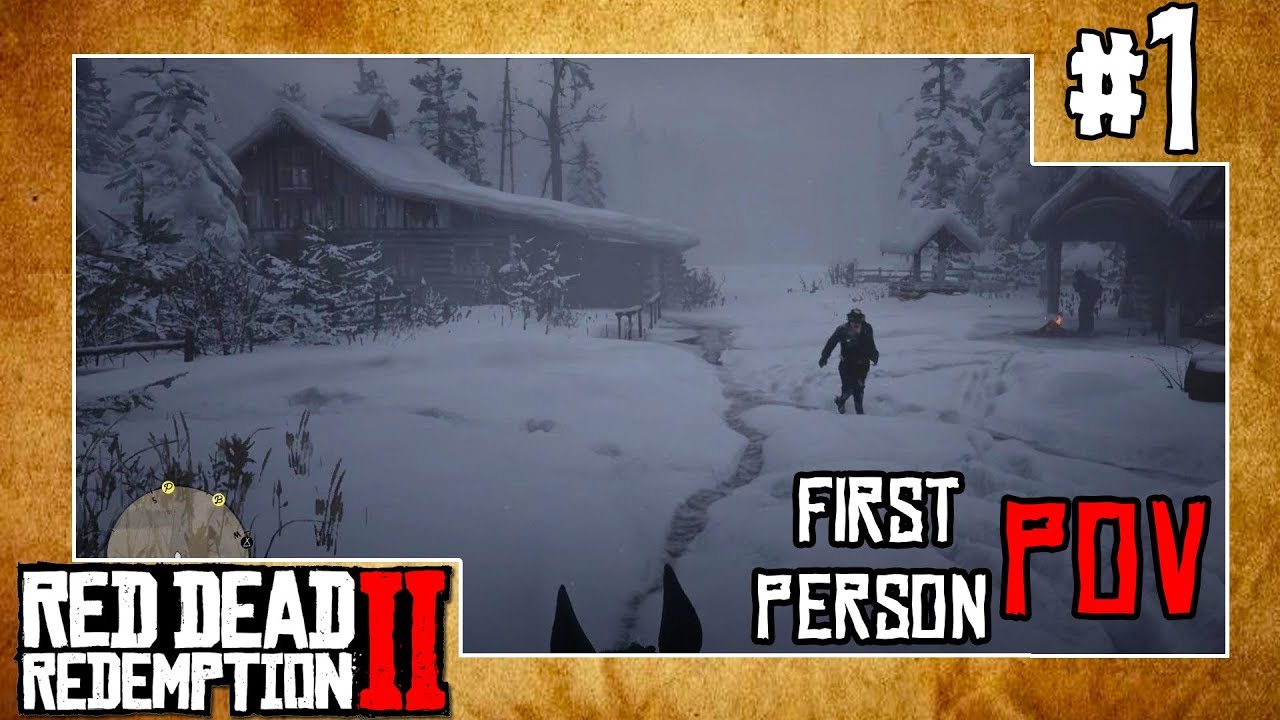 RED DEAD REDEMPTION 2! FIRST PERSON POV! #RDR2 FIRST PERSON POINT OF ...