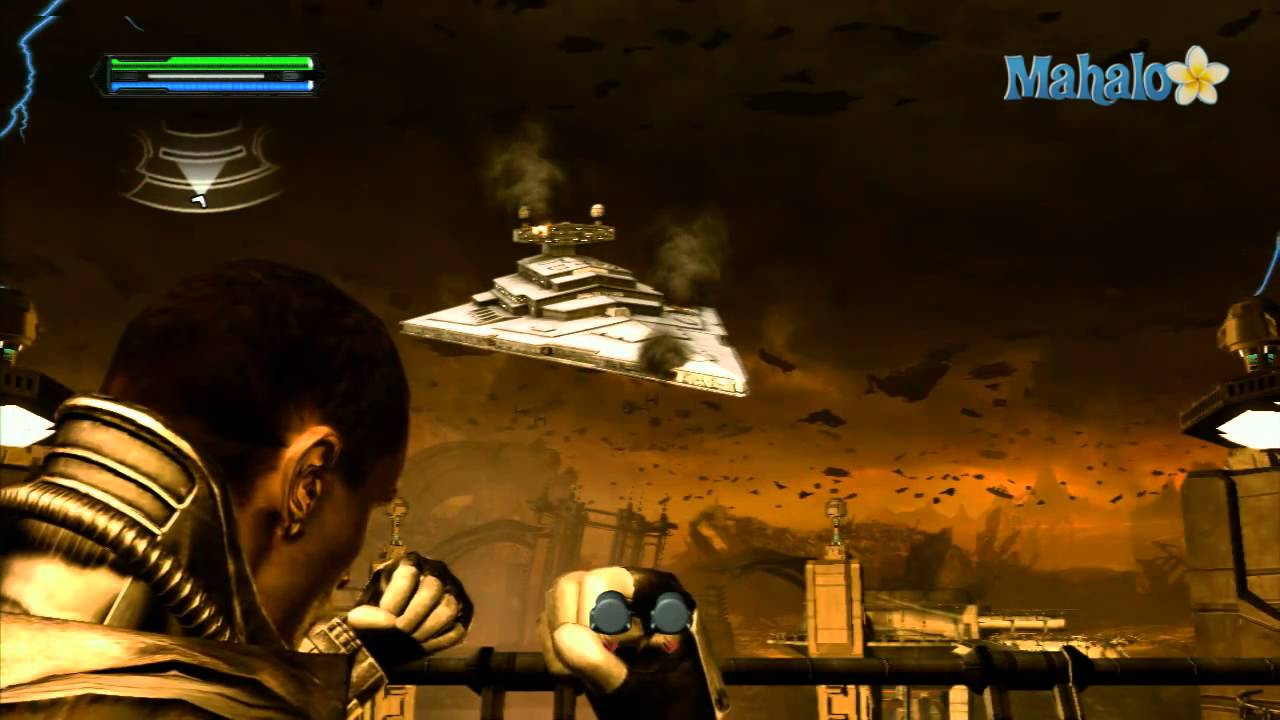 Star Wars Force Unleashed WalkThrough Imperial Raxus Prime pt 06 - YouTube