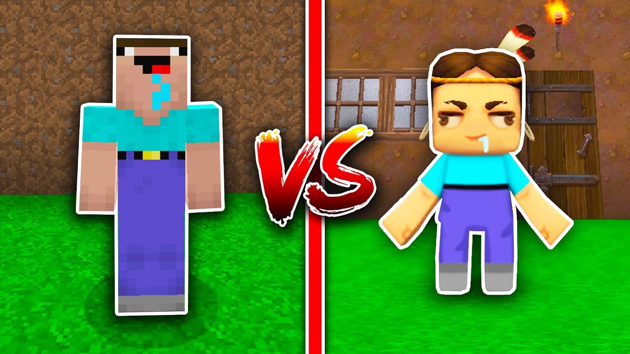 NOOB Ở TRONG MINECRAFT KHÁC GÌ VỚI MINI WORLD!? - YouTube