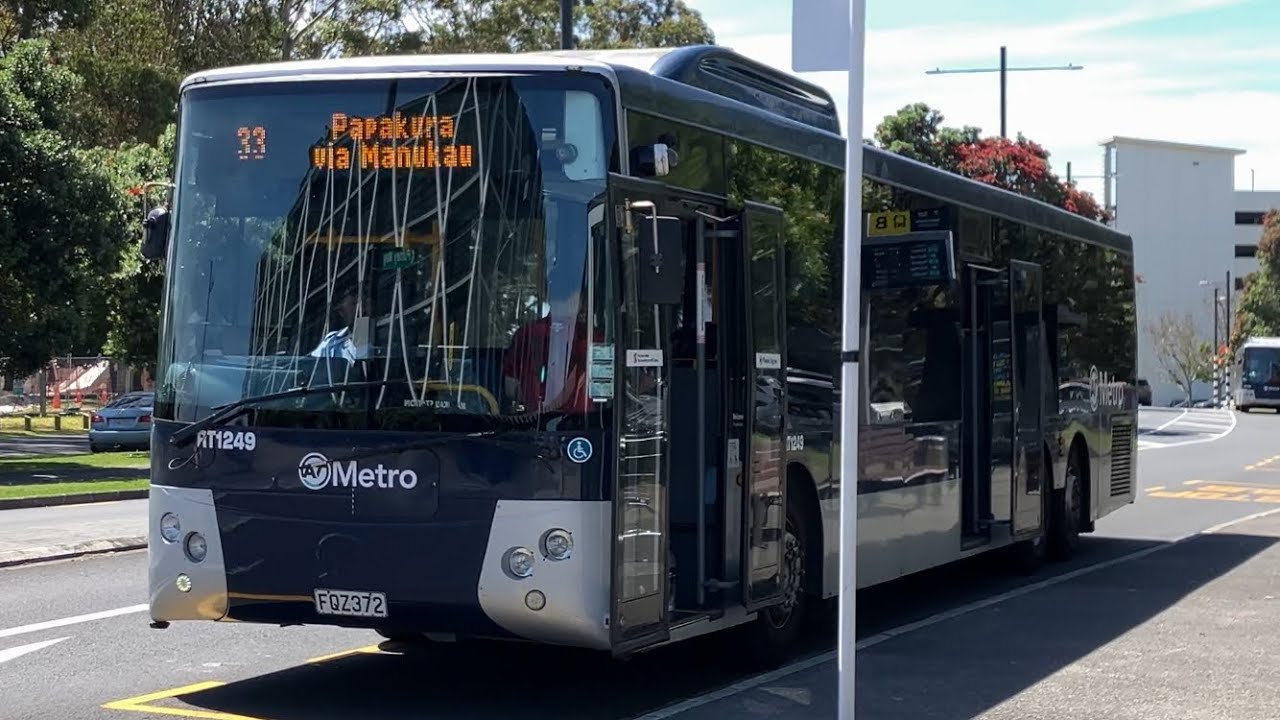 New Zealand/NZ Auckland Bus - 33: From Otahuhu to Papakura (29.11.2025 ...