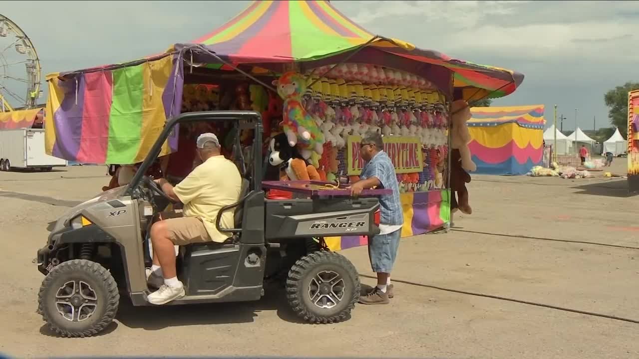 MontanaFair preparing to open carnival in Billings - YouTube