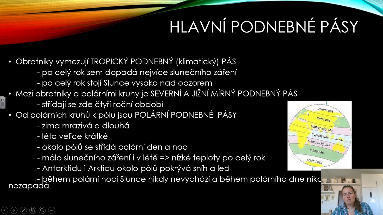 6. ročník - Podnebí a podnebné pásy - YouTube