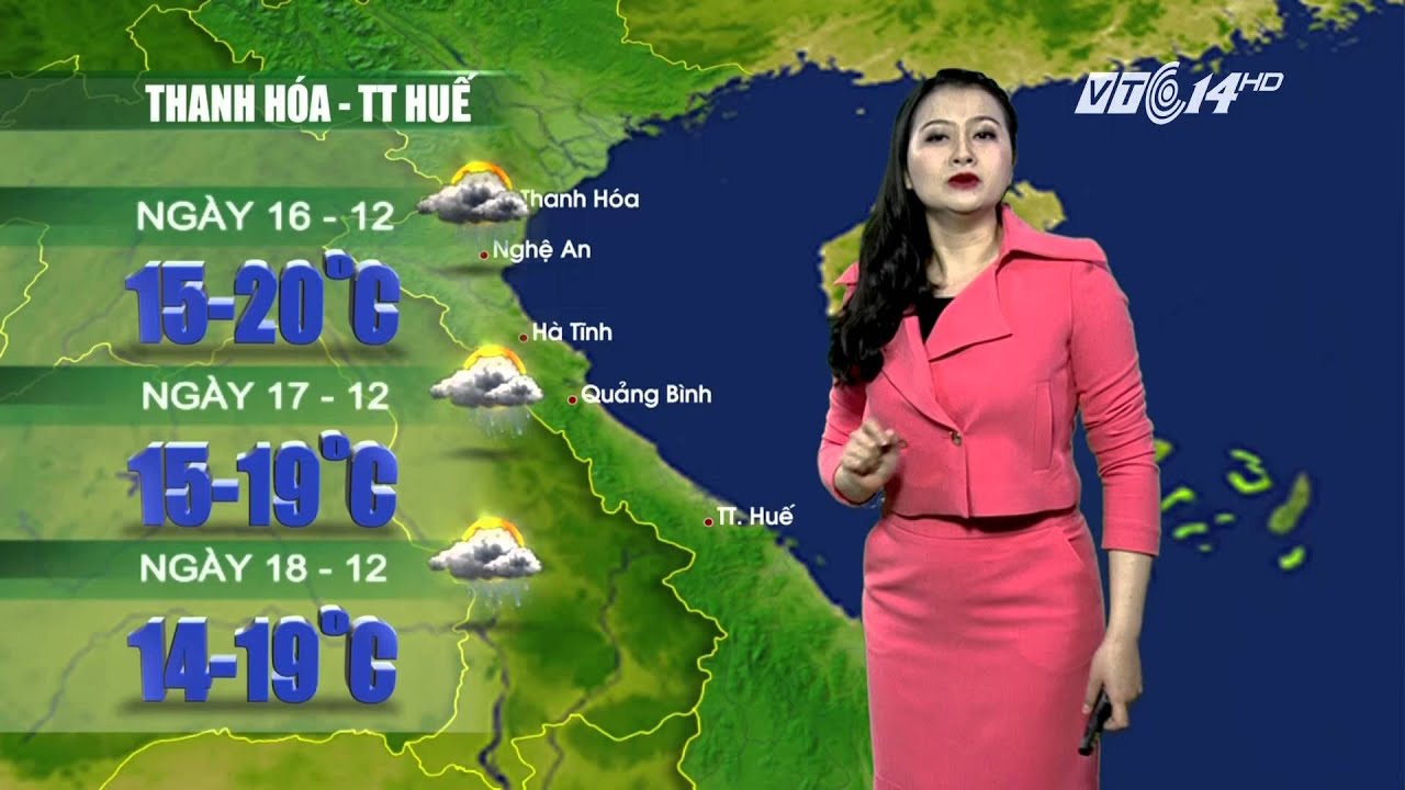 (VTC14)_Thời tiết 12h ngày 15.12.2015 - YouTube