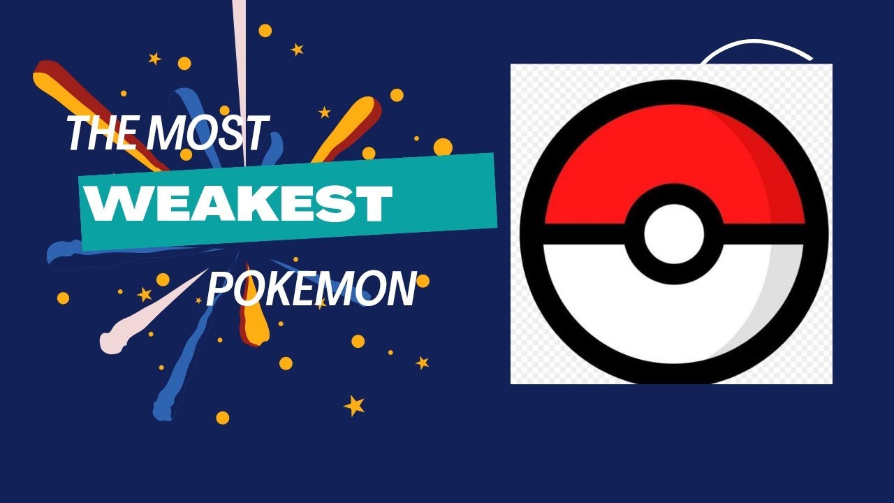 The most weakest pokemon😫 - YouTube
