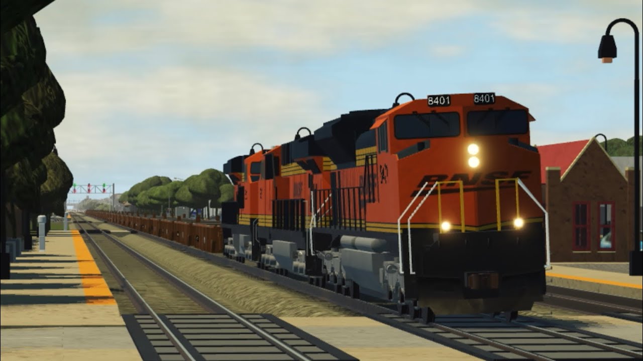 Roblox BNSF Table Train Goes Through La Grange IL - YouTube