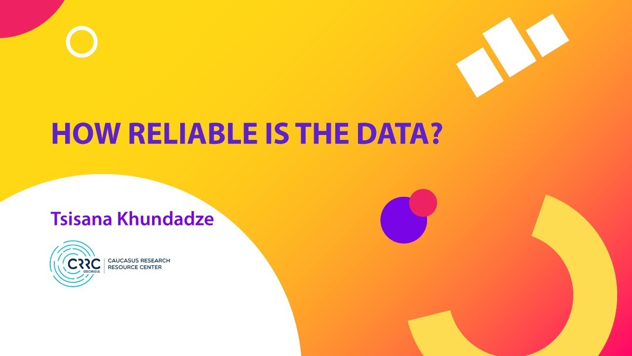 How reliable is the data? - YouTube