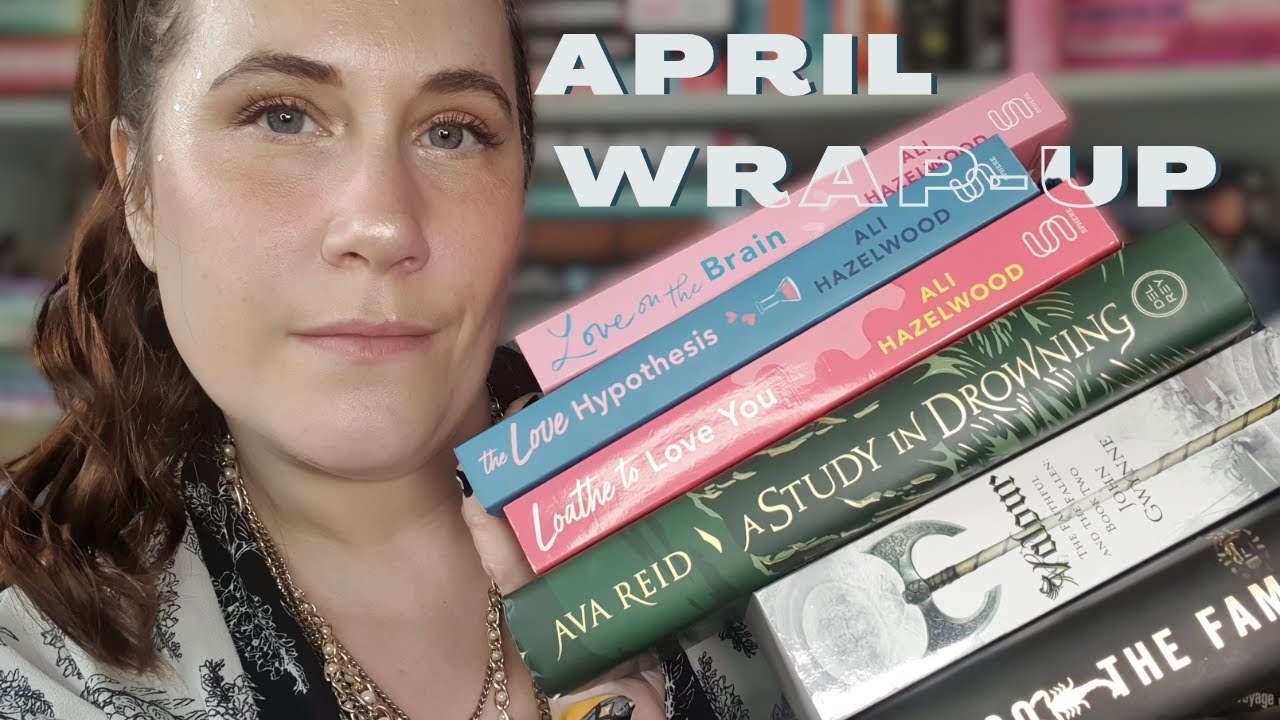 Everything I read in April (17 Books) | Calm Down Dear! - YouTube
