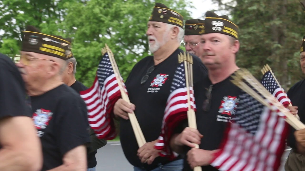 Flag replacement in Randolph - YouTube