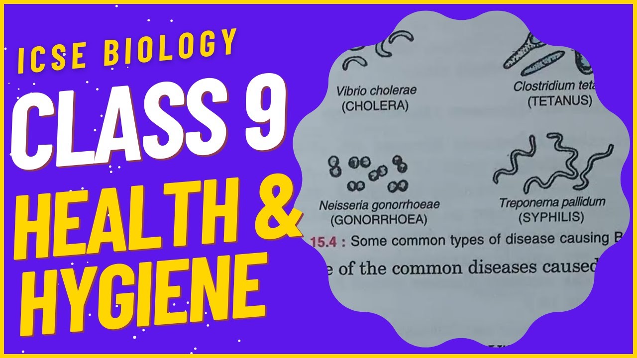 CLASS 9 Tutorial: Health and Hygiene || Biology || ICSE - YouTube