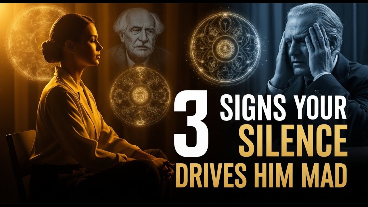 3 signs your silence is driving him mad - Carl Jung - YouTube