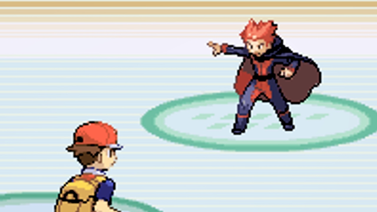 4th Elite Four Battle vs Lance [Pokemon LeafGreen] - YouTube