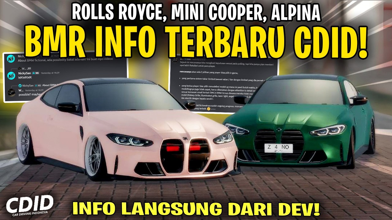 INFO MOBIL BARU OTW GANTIIN BMR CDID ! DEVELOPER REFUND REMODEL ...