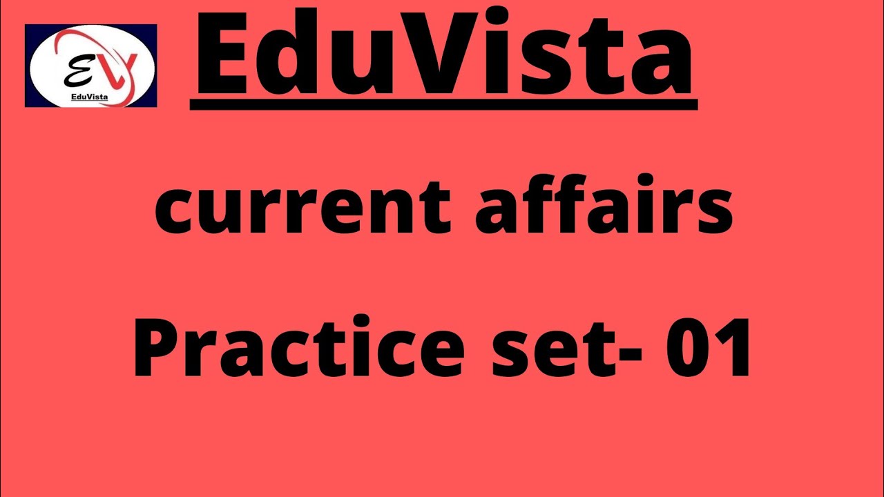 #Current Affairs# practice set- 01# - YouTube