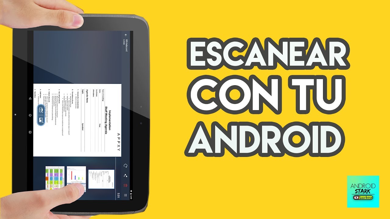 Escanear con tu telefono android - YouTube
