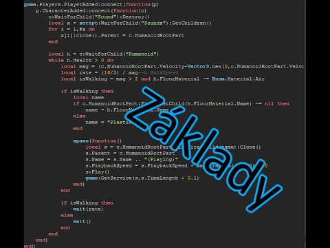 Základy Scriptování v roblox studiu |CZ| - YouTube
