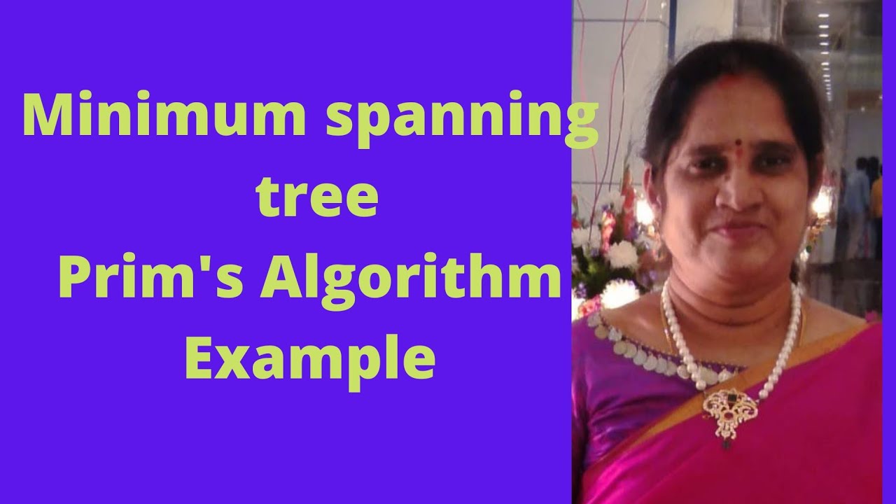 Minimum spanning tree Prim's algorithm |prim's algorithm| Greedy method ...