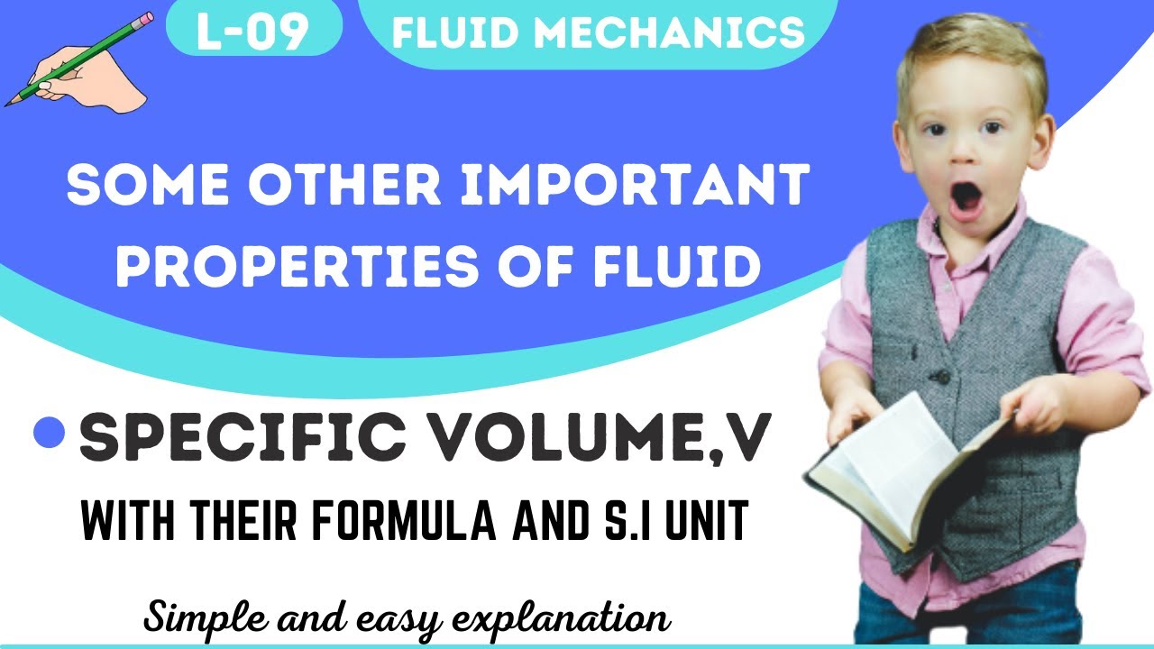 Specific Volume | Definition of Specific Volume | Properties of Fluid ...