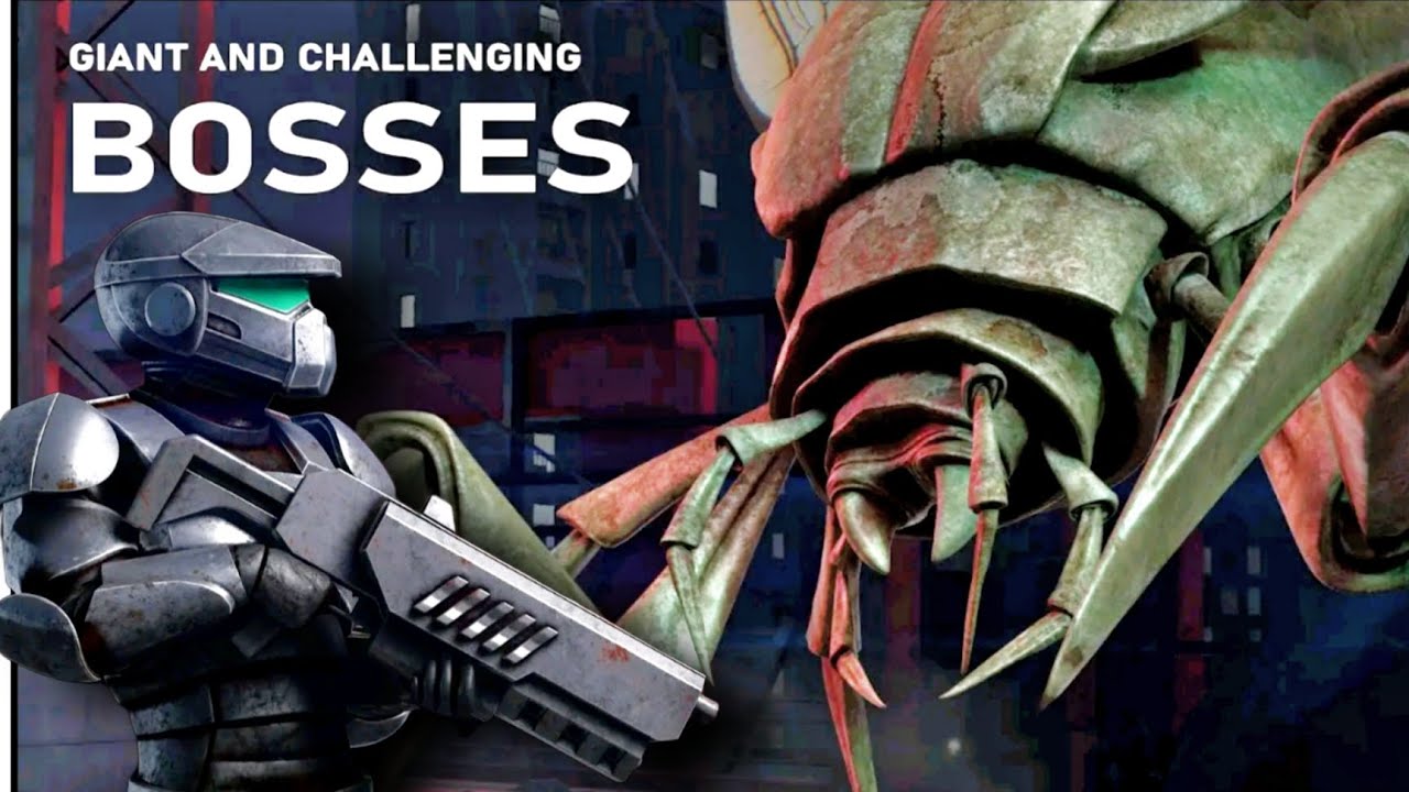 Metal Ranger 2D shooting Game l Killing Alien Monster in Space Ship ...