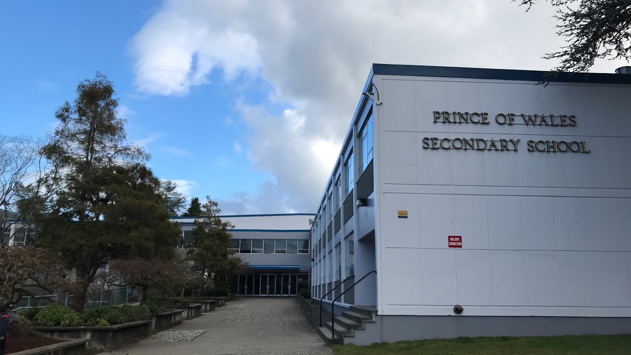 Prince of Wales Secondary School in Vancouver BC Canada. High school in ...