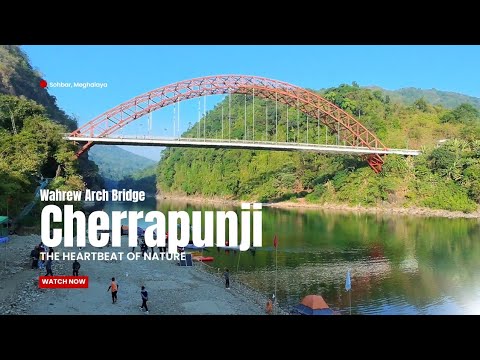 A Day in Cherrapunji | SevenSister Waterfall | Wahrew Arch Bridge view ...