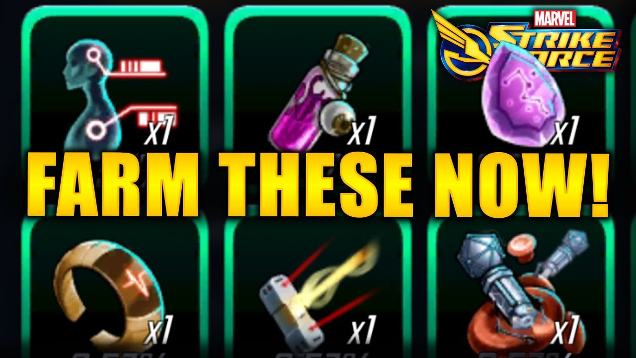 Farm These Now If You Want To Get Into DD5 - MARVEL Strike Force - MSF ...