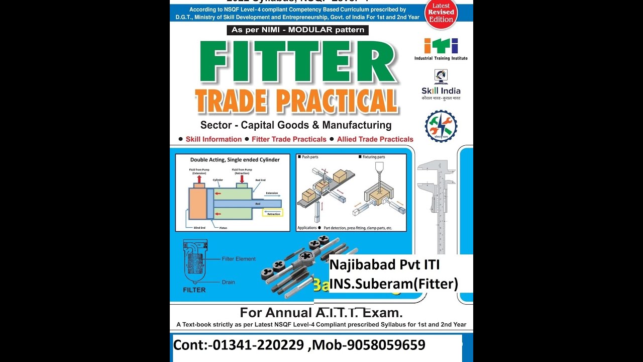 Fitter Practical Work 3 जा चक बंधने का तरीका - YouTube