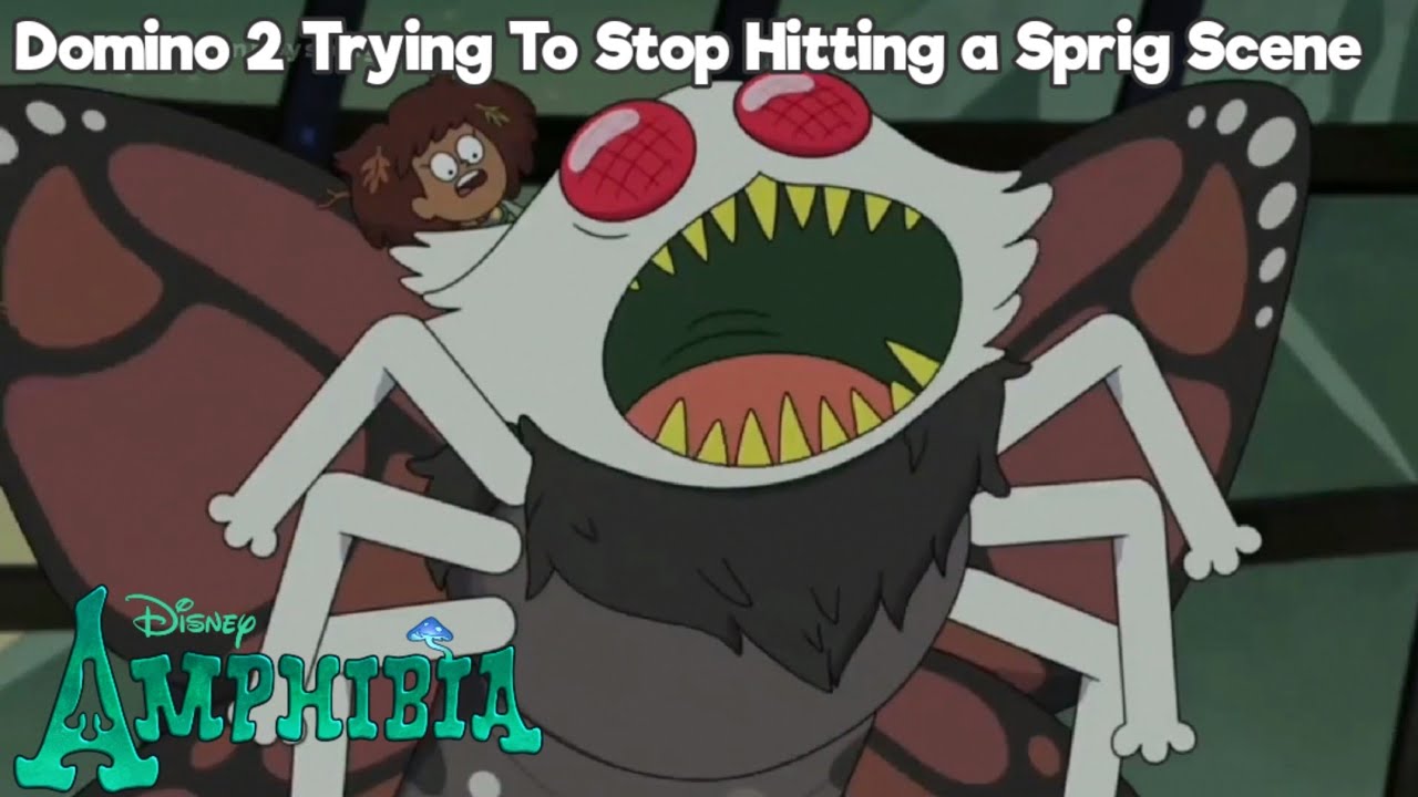 Domino 2 Trying To Stop Hitting a Sprig Scene | Amphibia (S3 EP15B ...
