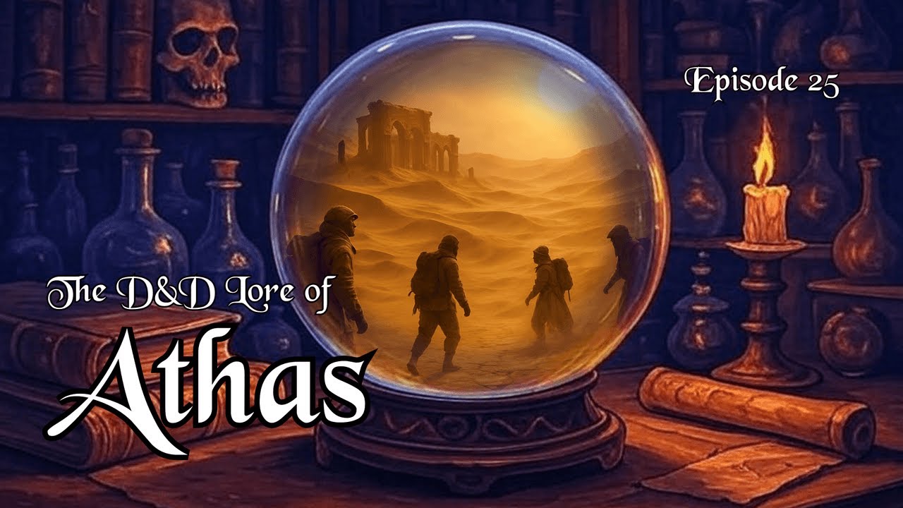 The D&D Lore of Athas - Desert Wasteland of Athas | Episode 025 - YouTube
