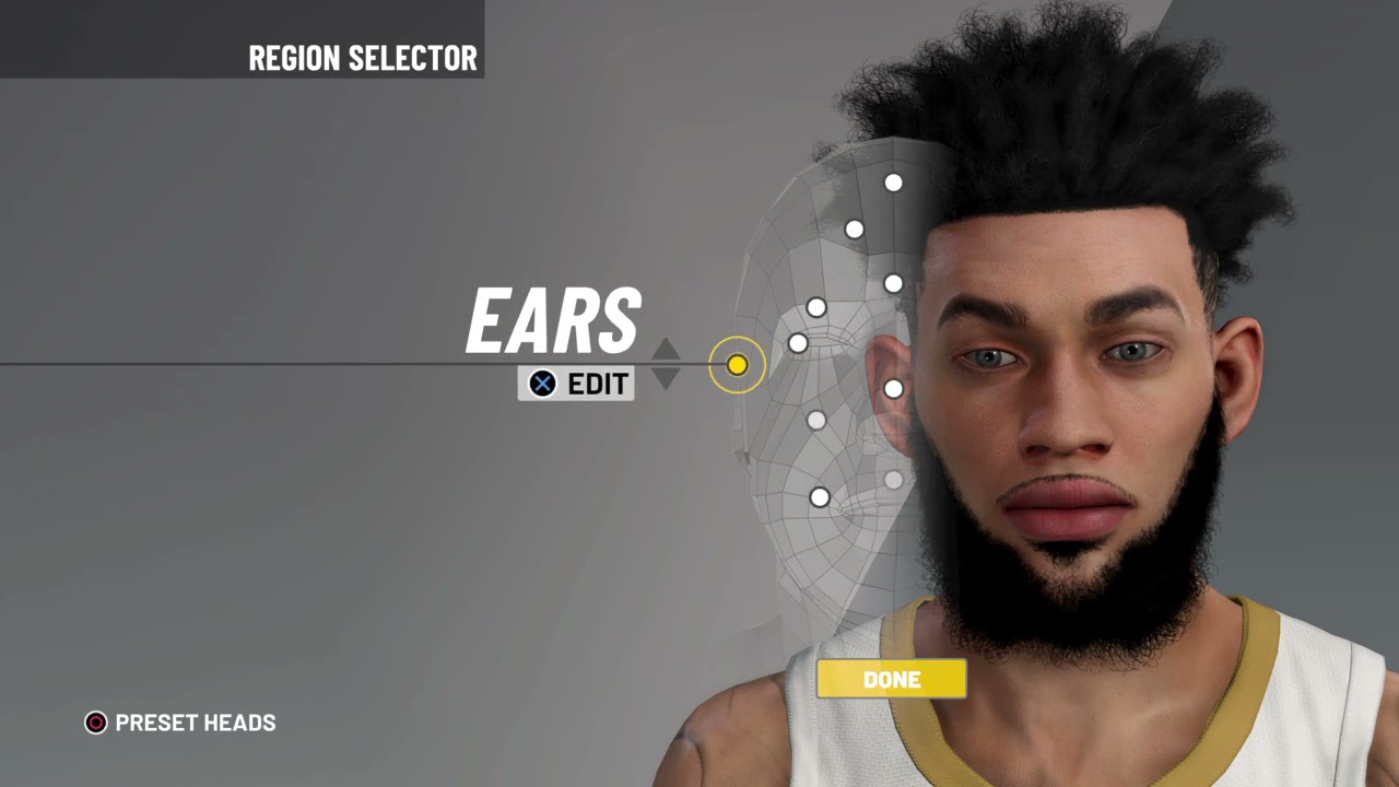 My 2k 21 face creation - YouTube
