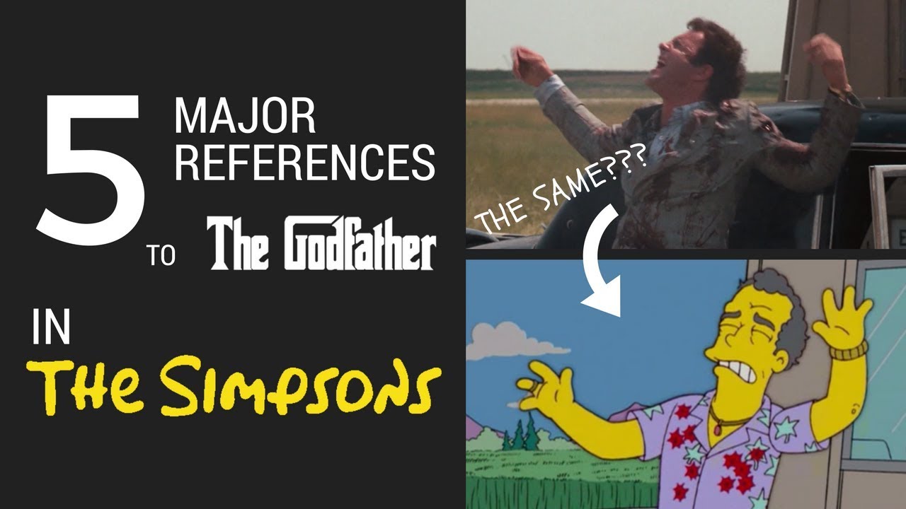5 Major References to The Godfather in The Simpsons - YouTube