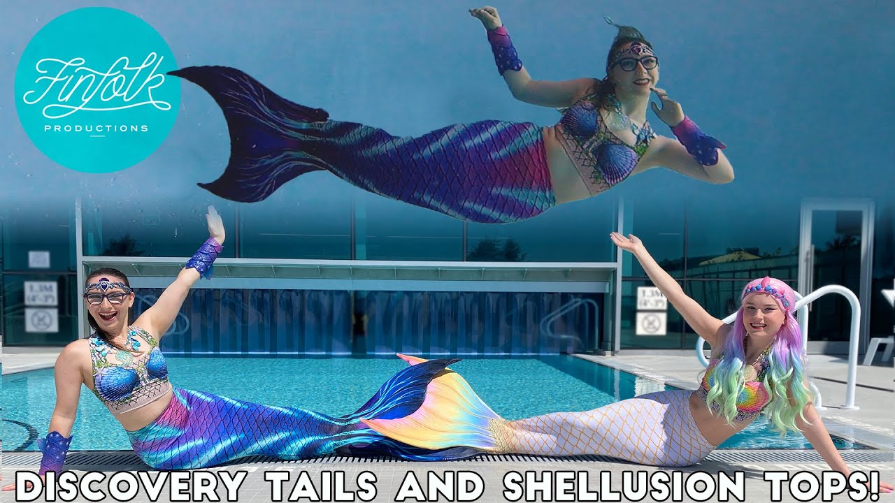 FinFolk Productions Discovery Mermaid Tail Swim with Mermaid Zelda ...