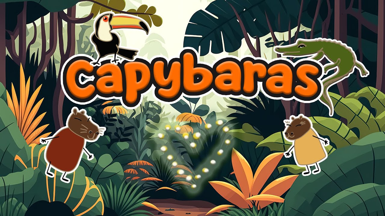 CAPYBARAS #12 | CAPO FAMILY | CARTOON FOR KIDS - YouTube