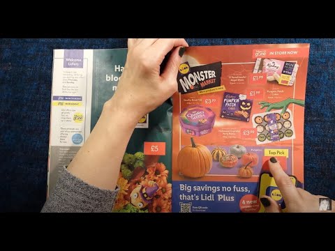 ASMR | Gum Chewing & Lidl Weekly Monster Market? - Whispered Sales ...