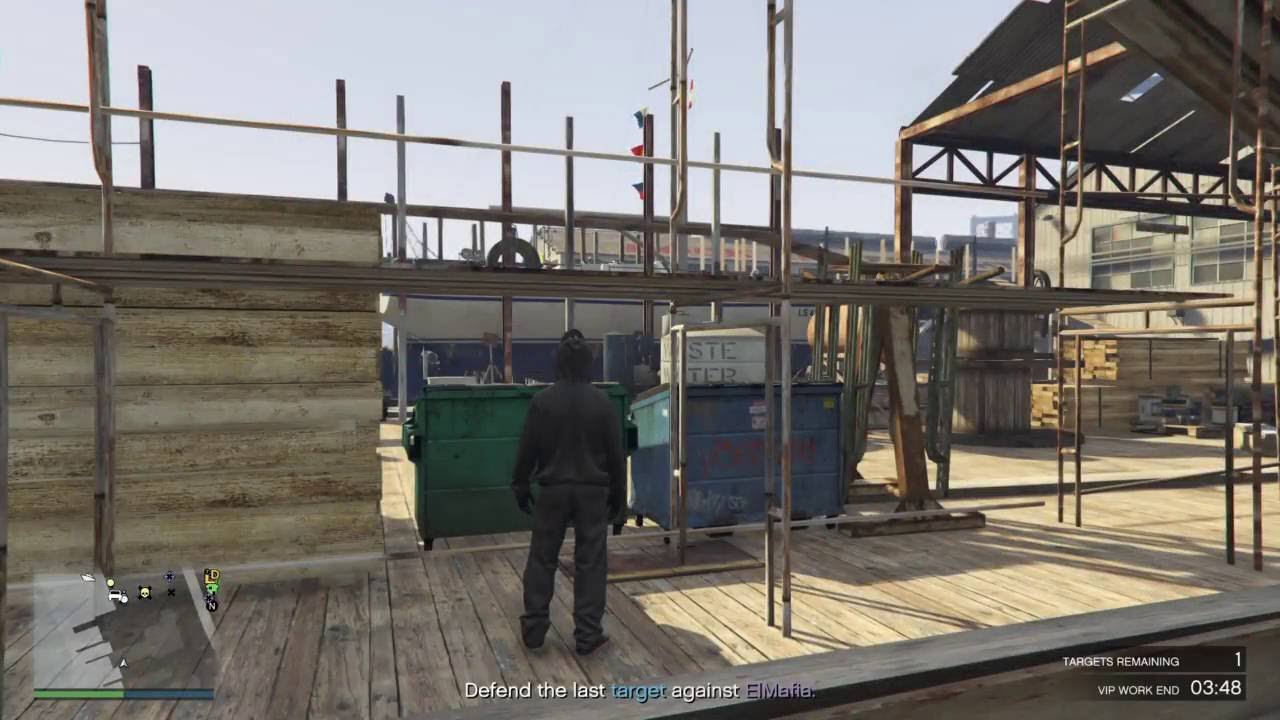 GTA V Online - Protect The Target - YouTube