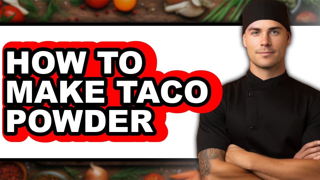 How to Make Taco Powder (UPDATED) - YouTube