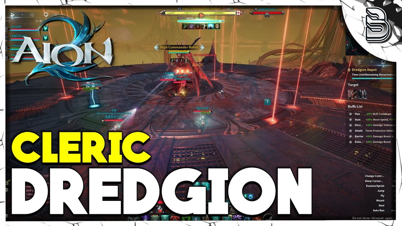 AION 2: Dredgion Raid Easy Difficulty | Cleric POV - YouTube