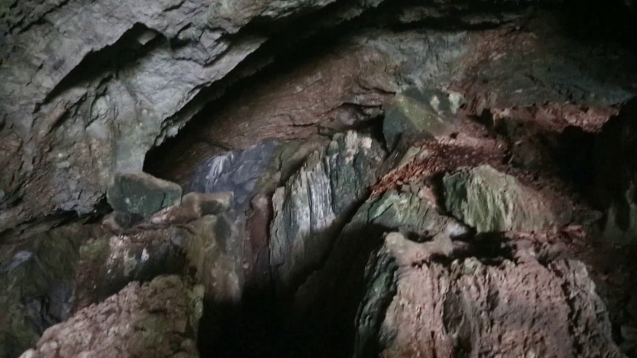 Nissaki cave (near Kaminaki beach) in Katavolos village, Corfu, Greece ...