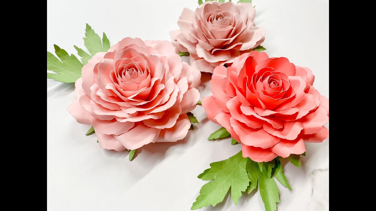 4" Anemone Mini Flower Styled as a Rose - YouTube