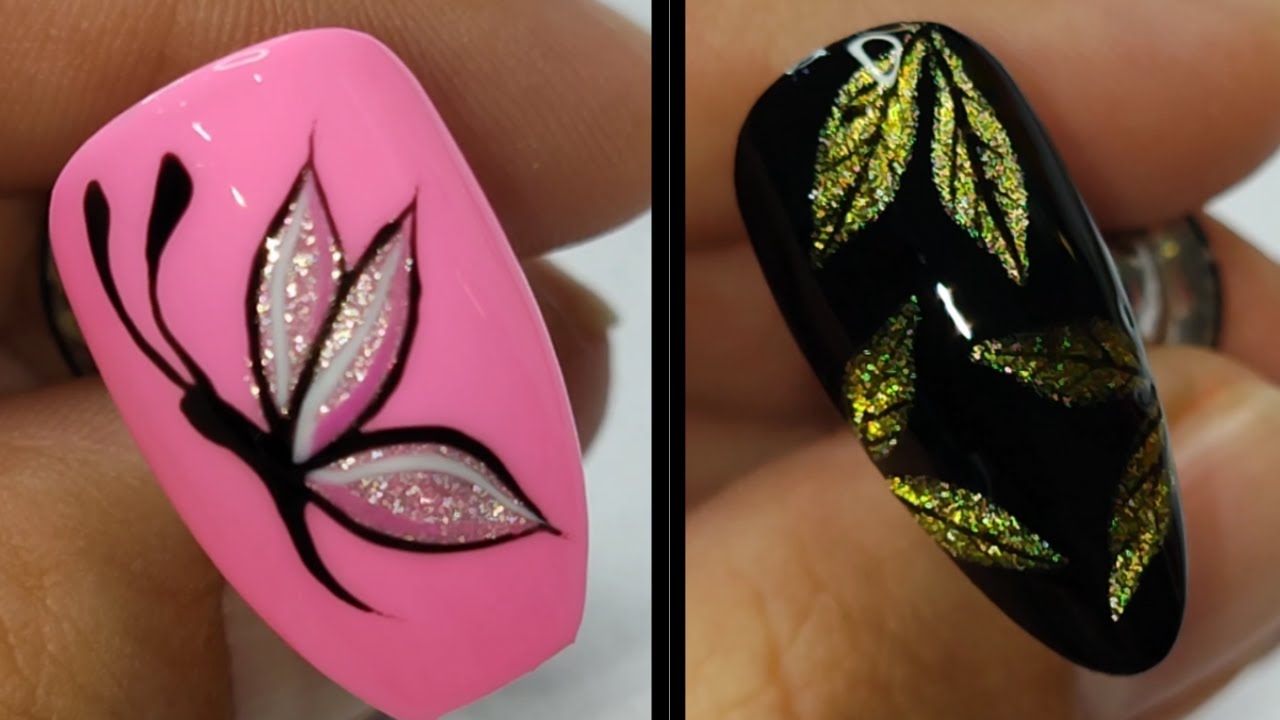 #383 fun and easy nail art designs | exotic nail art designs for ...