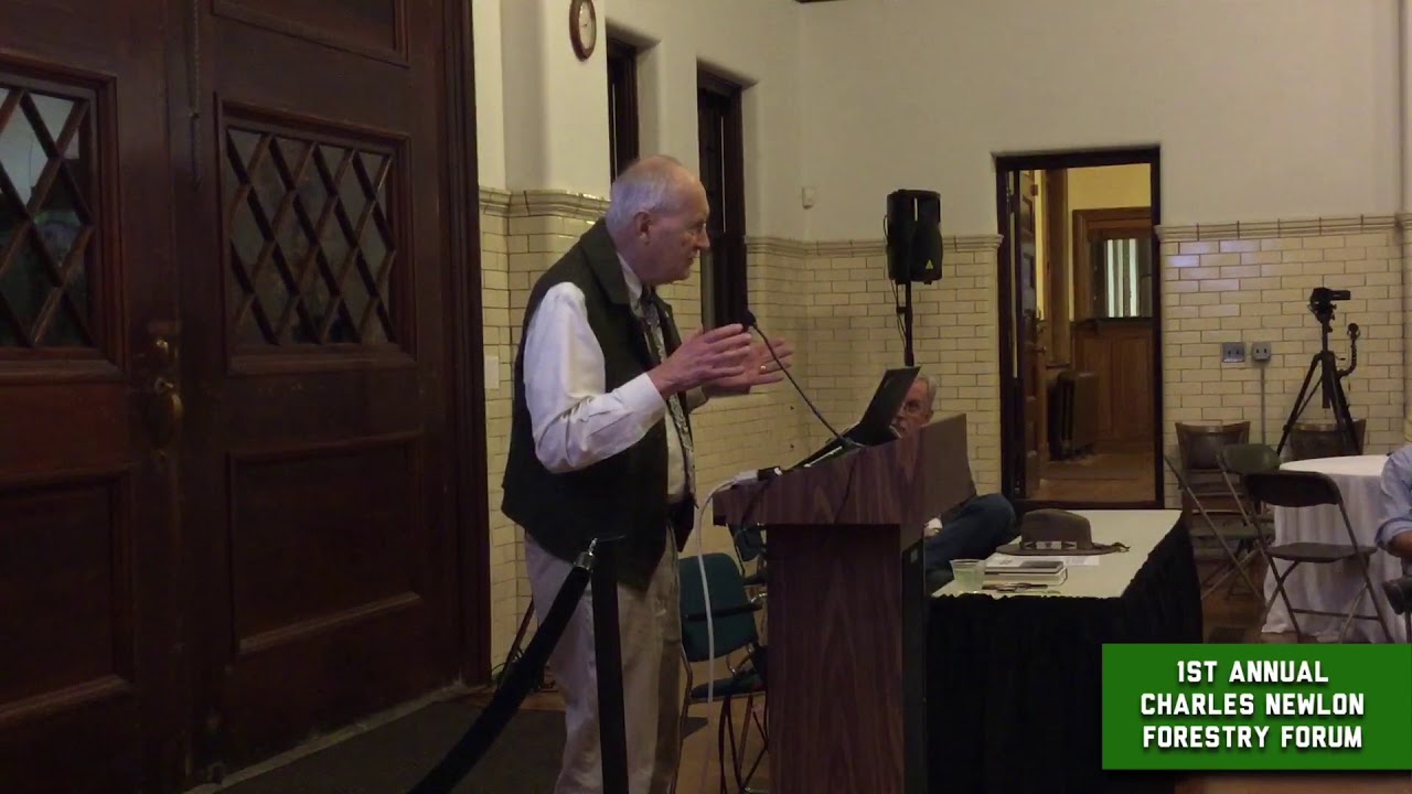 1st Annual Charles Newlon Forestry Forum - Dr. Jerry Franklin - YouTube