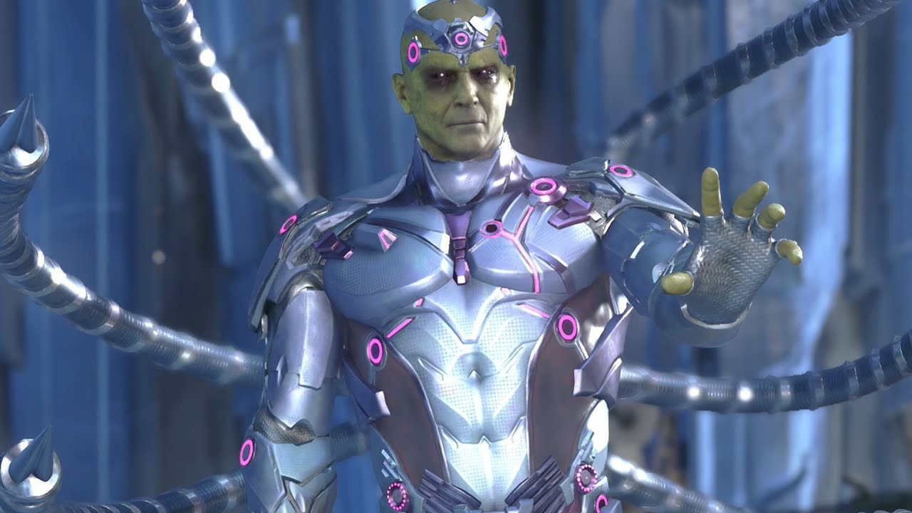 Injustice 2 - Brainiac All Ultimate Attacks/Moves - YouTube