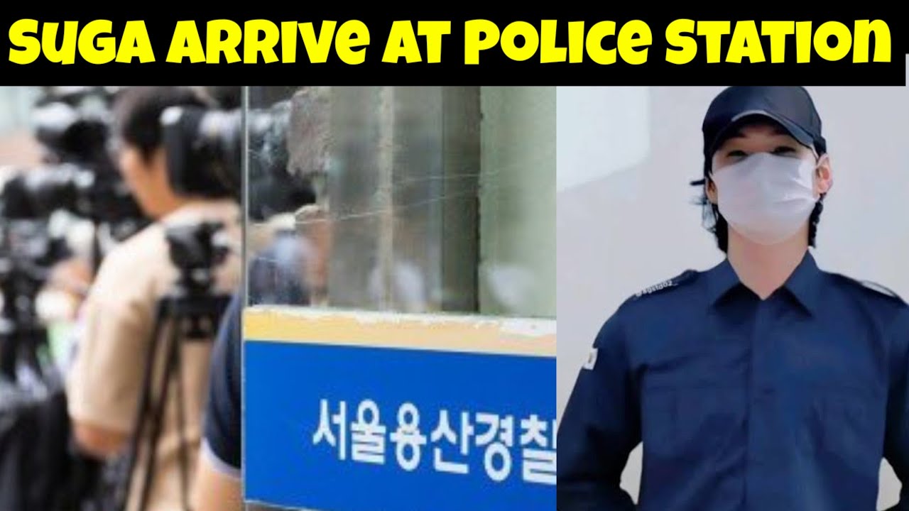 Suga Finally Arrive Police Station 😭 | Suga Live Police Station - YouTube