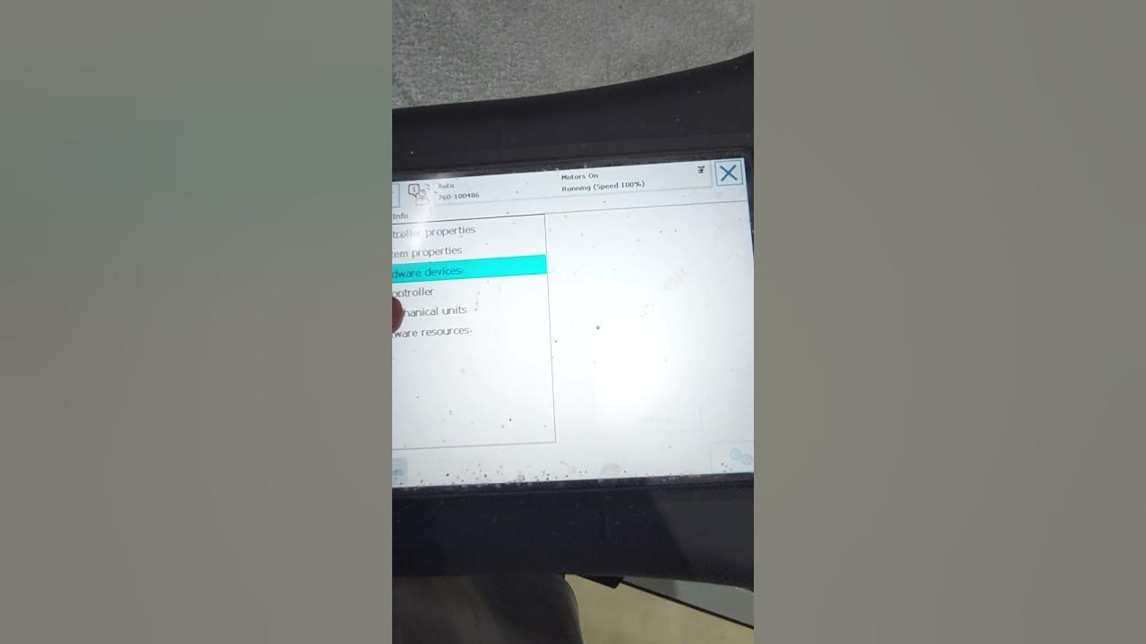 how can check the ABB Robot running hours from Flexpendant. - YouTube