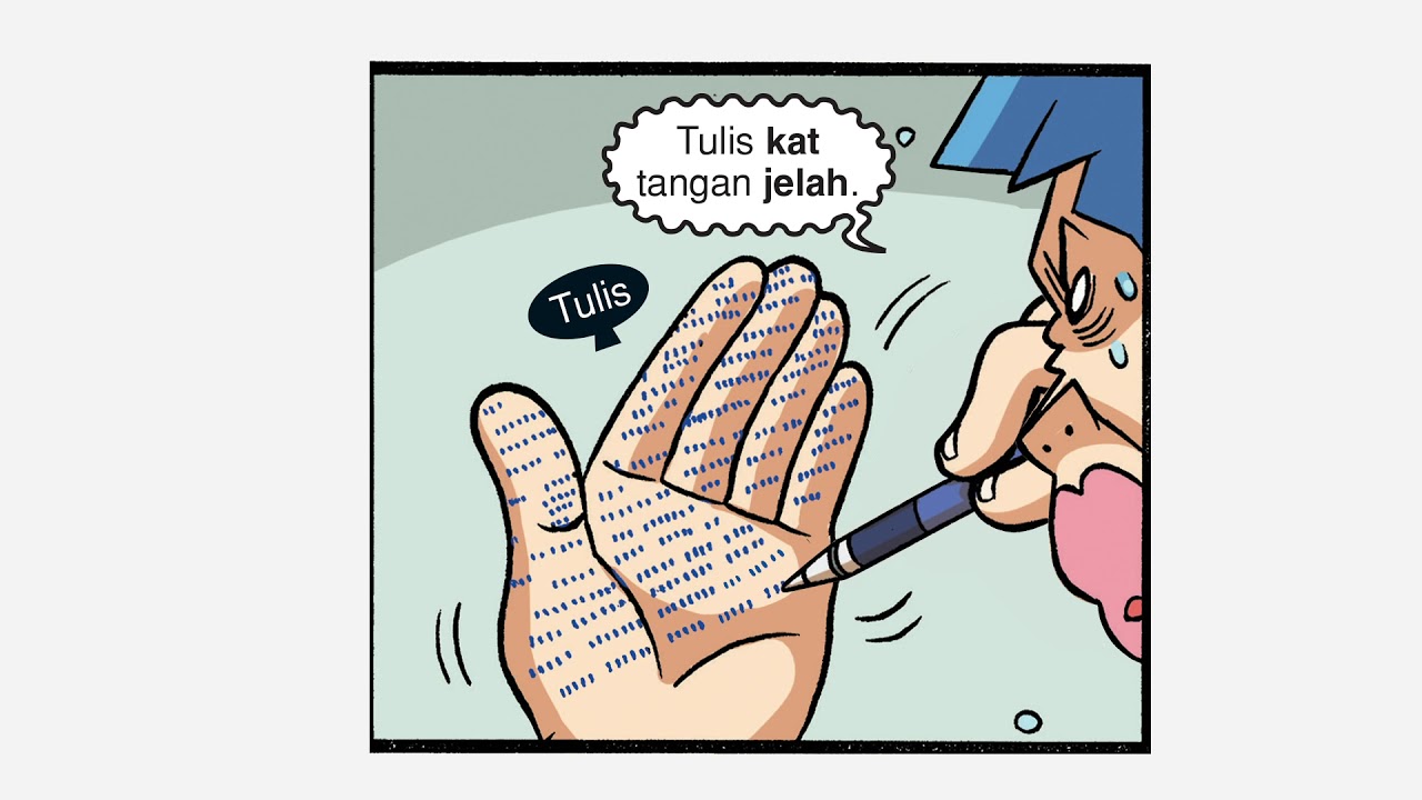 Lawak Kampus #42 - Salin Nota | Gempak Starz Motion Comics - YouTube