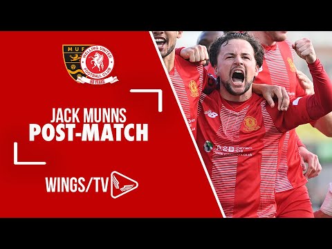POST-MATCH / Jack Munns delighted to make instant impact - YouTube