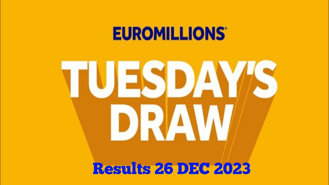 Euromillions results live 26 Dec 2023 | euromillions draw live ...