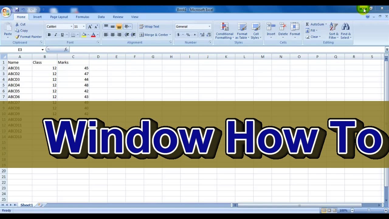 How To Center The Text In Excel Tips Tricks Tutorials YouTube How To Center The Text In Excel Tips Tricks Tutorials YouTube