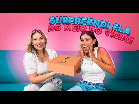 SURPREENDI MINHA MELHOR AMIGA NESSE VIDEO!!